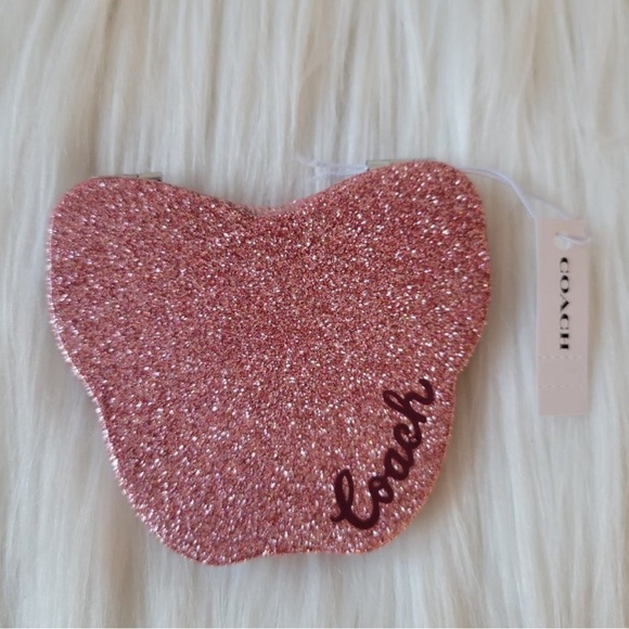 Coach | Accessories | Nwt Coach Butterfly Compact Mirror Pink W Coach ...